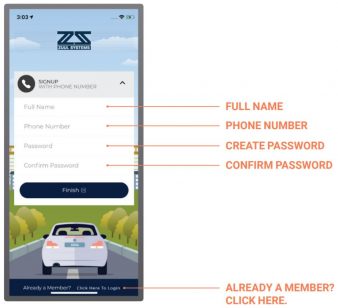 Becoming a member of ZUUL Systems is easy. Provide your full name ...